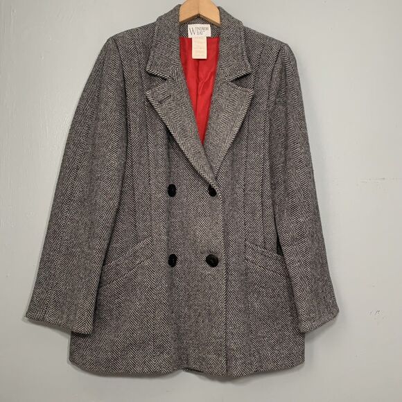 Vintage | Jackets & Coats | Vintage Windsor Bay Womens Size 2 Wool ...